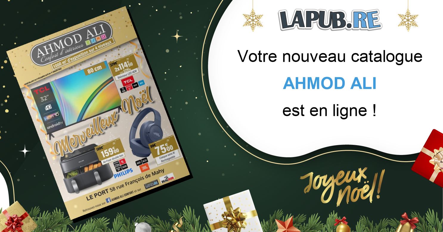 PROSPECTUS - AHMOD ALI - REUNION - 974 - LAPUB.RE